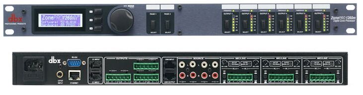 DBX 1260M ZonePRO 12x6 Digital Zone Processor | RK Audio