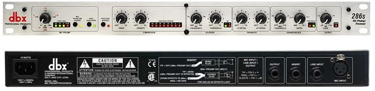DBX 286s Mic Pre-Amp Processor | RK Audio