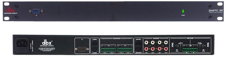 DBX 641 ZonePRO 6x4 Digital Zone Processor | RK Audio