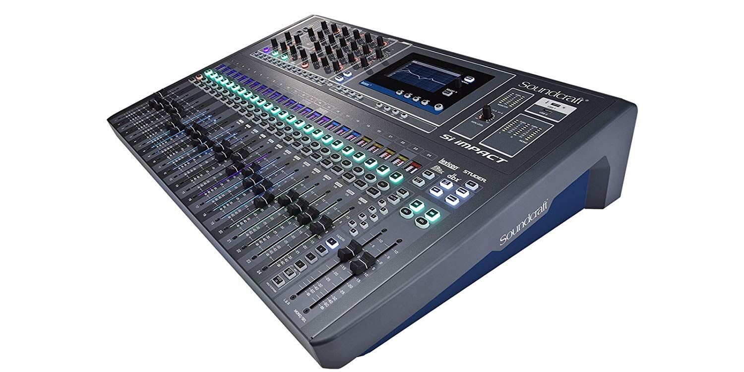 Soundcraft Si Impact - 40-Channel Digital Mixing Console | RK Audio