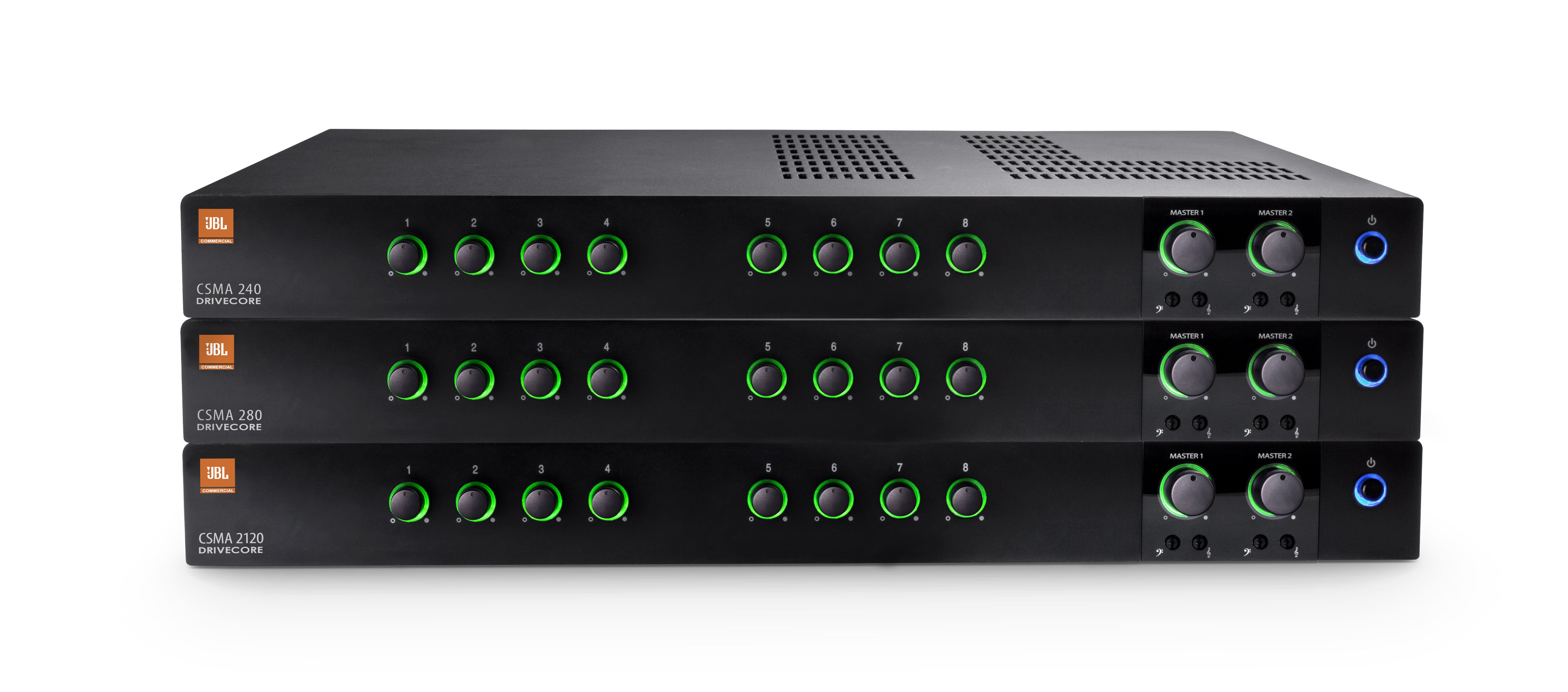 JBL CSMA280 - 8x2 80W Commercial Series Mixer/Amplifier | RK Audio