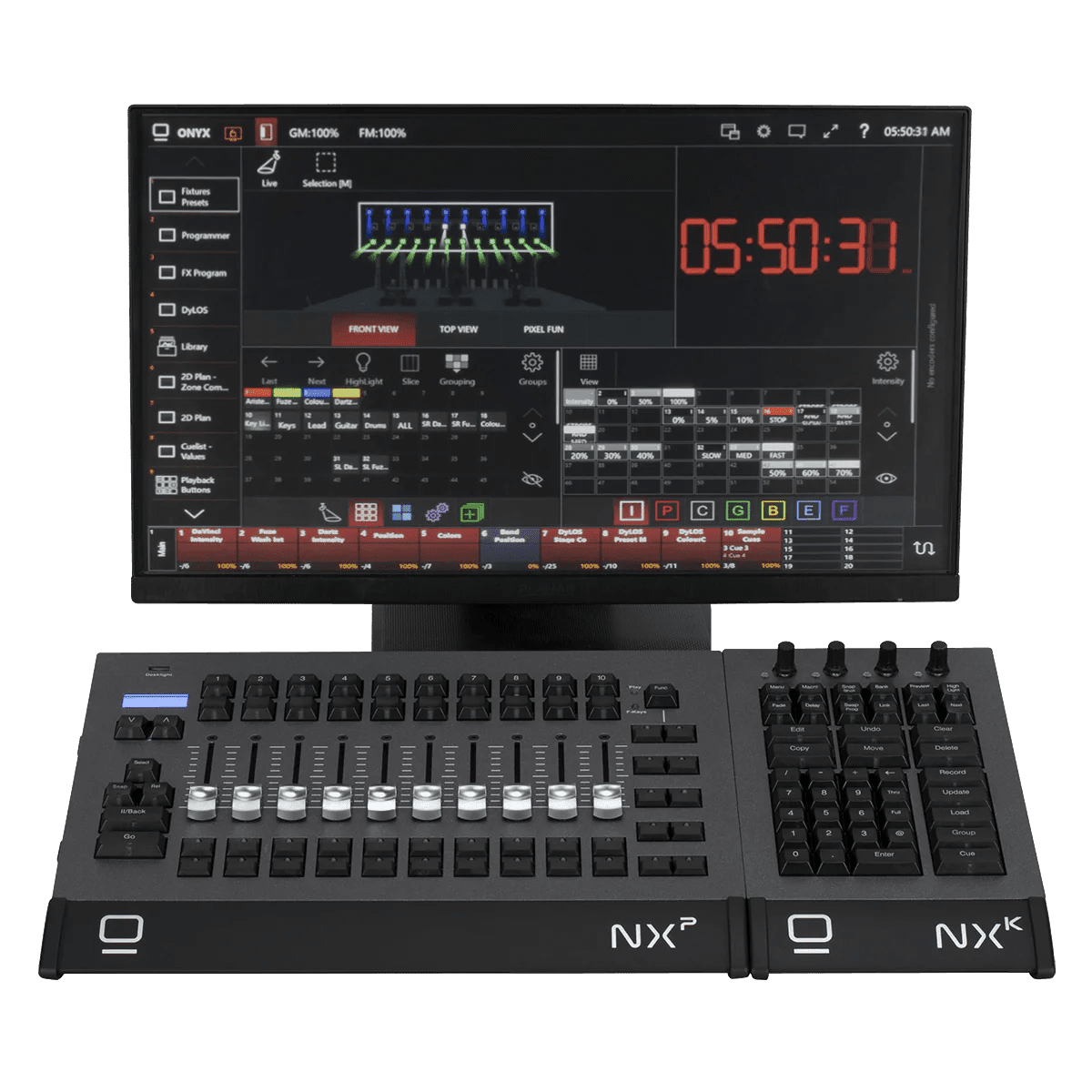 Obsidian NX-P -10 Fader 4 Universe Motorized ONYX Fader Wing | RK Audio