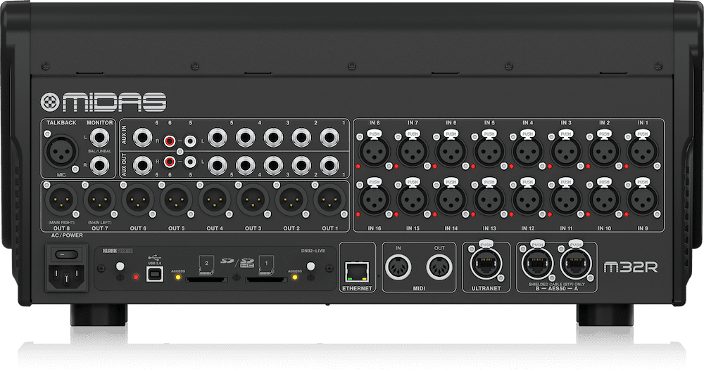 Midas M32R LIVE - Compact Digital Mixer | RK Audio