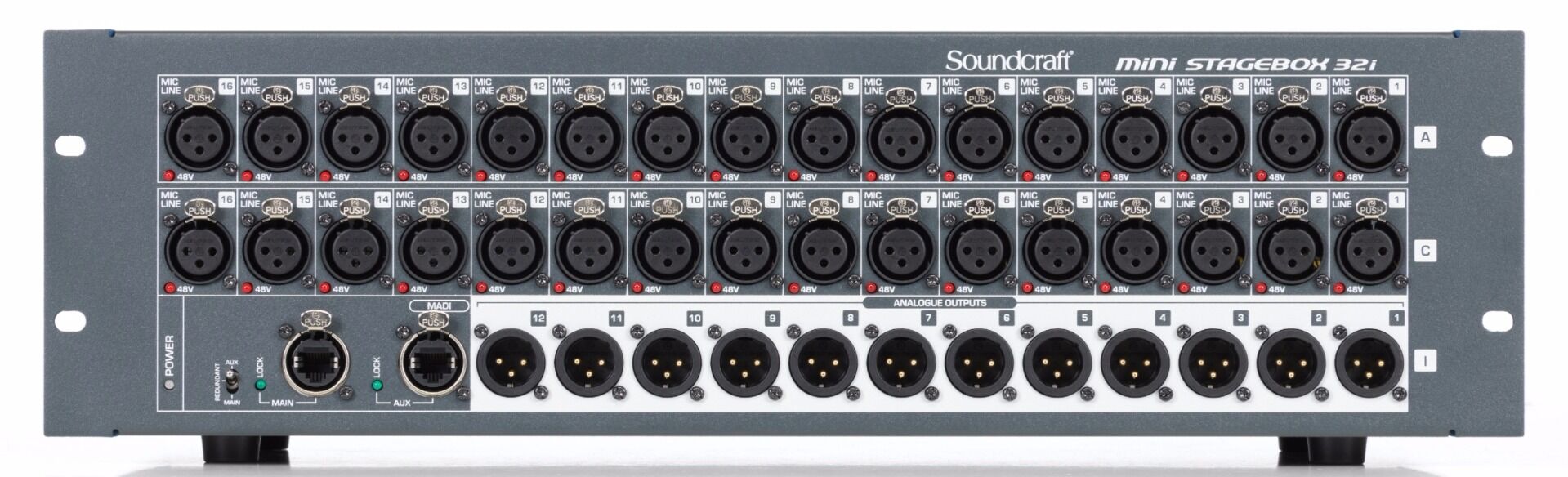 Soundcraft Mini Stagebox 32i - 32x12 Digital Stagebox | RK Audio