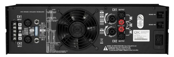QSC RMX5050A 1100W RMX Series Power Amplifier | RK Audio