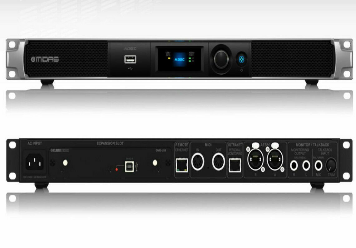 Midas M32C - Digital Rack-Mount Mixer | RK Audio