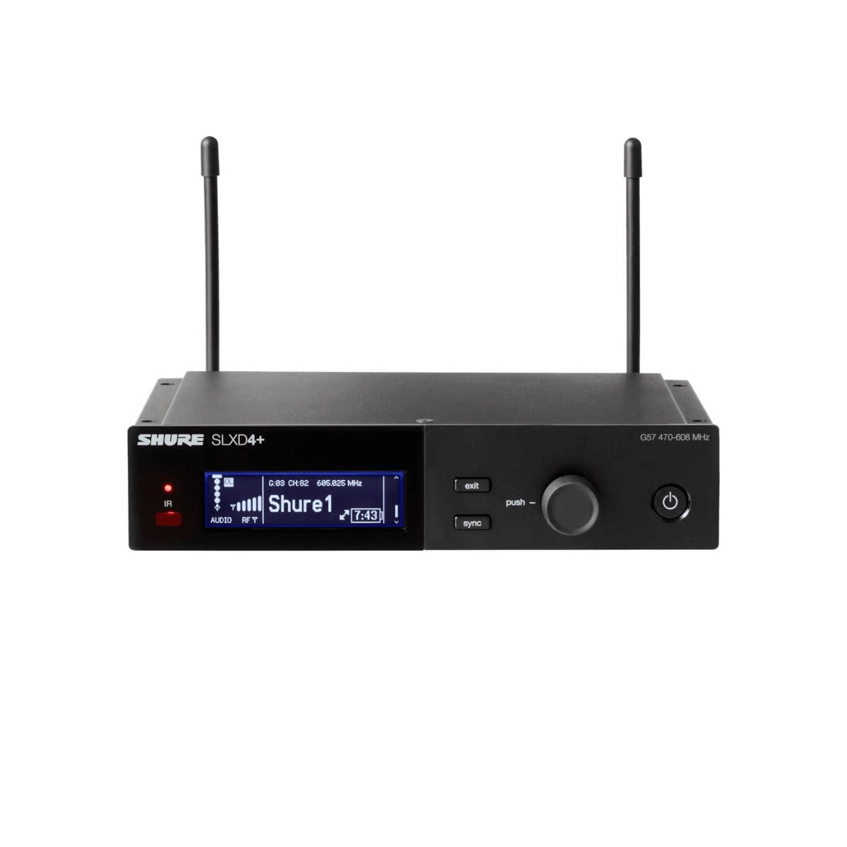 Shure SLXD24+/N8C - Digital Wireless Microphone System with... | RK Audio