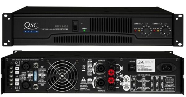 QSC RMX850a 200W RMX Series Power Amplifier | RK Audio