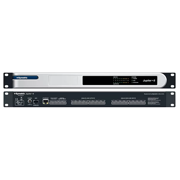 Symetrix Jupiter 8 - 8x8 App Configurable DSP | RK Audio